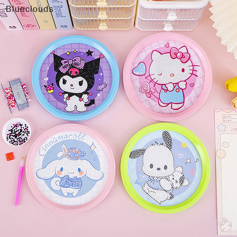 Blueclouds 18*18cm Sanrio Diamond Paing Hello Kitty Kuromi Melody DIY ...