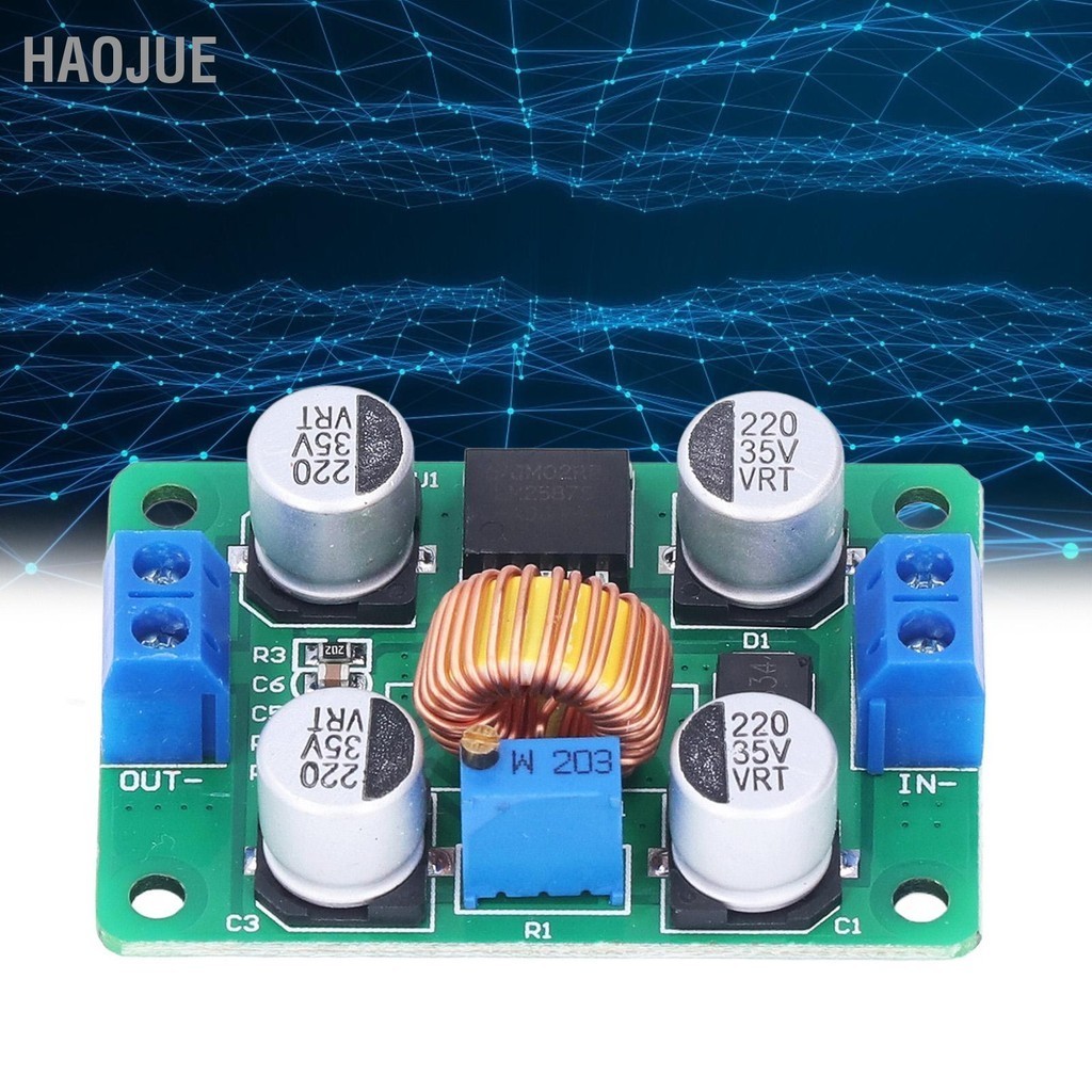 HaoJue Boost Converter แรงดันไฟฟ้า Step Up โมดูล DC to ปรับ LM2587 สำหรับแผงพลังงานแสงอาทิตย์ ...
