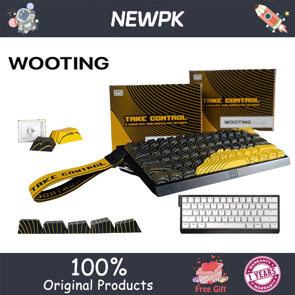 Wooting60he+wooting ชุดปุ่มกด PBT Dye-sub 5 ด้าน - Take Control ...