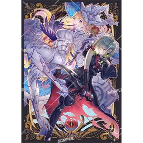 Yu-Gi-Oh ชุดการ์ดสีดำแม่มดสีขาวชุดการ์ดป้องกันชุดสาวชุดแฟลชเลเซอร์ขนาด ...