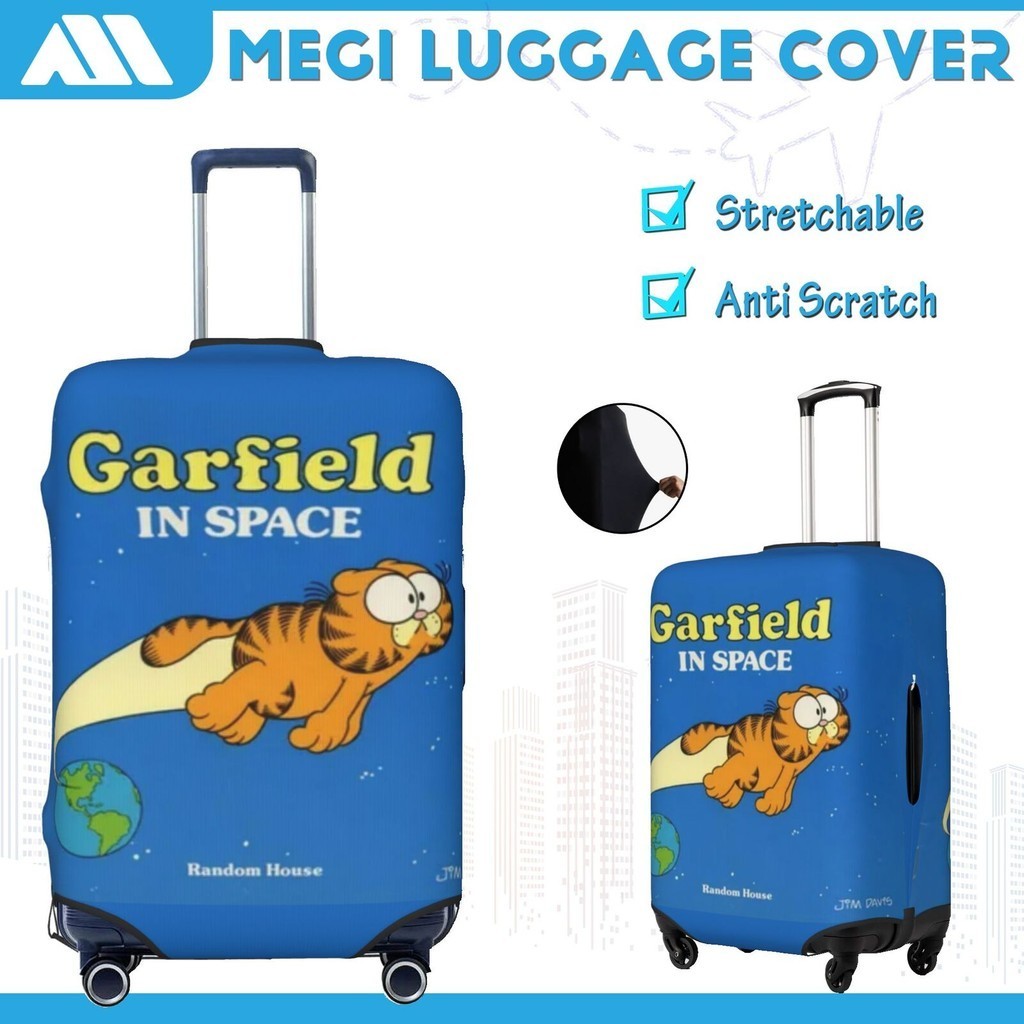 ผ้าคลุมกระเป๋าเดินทาง ผ้าสแปนเด็กซ์ แบบยืดหยุ่น ยืดหยุ่น Garfield ...