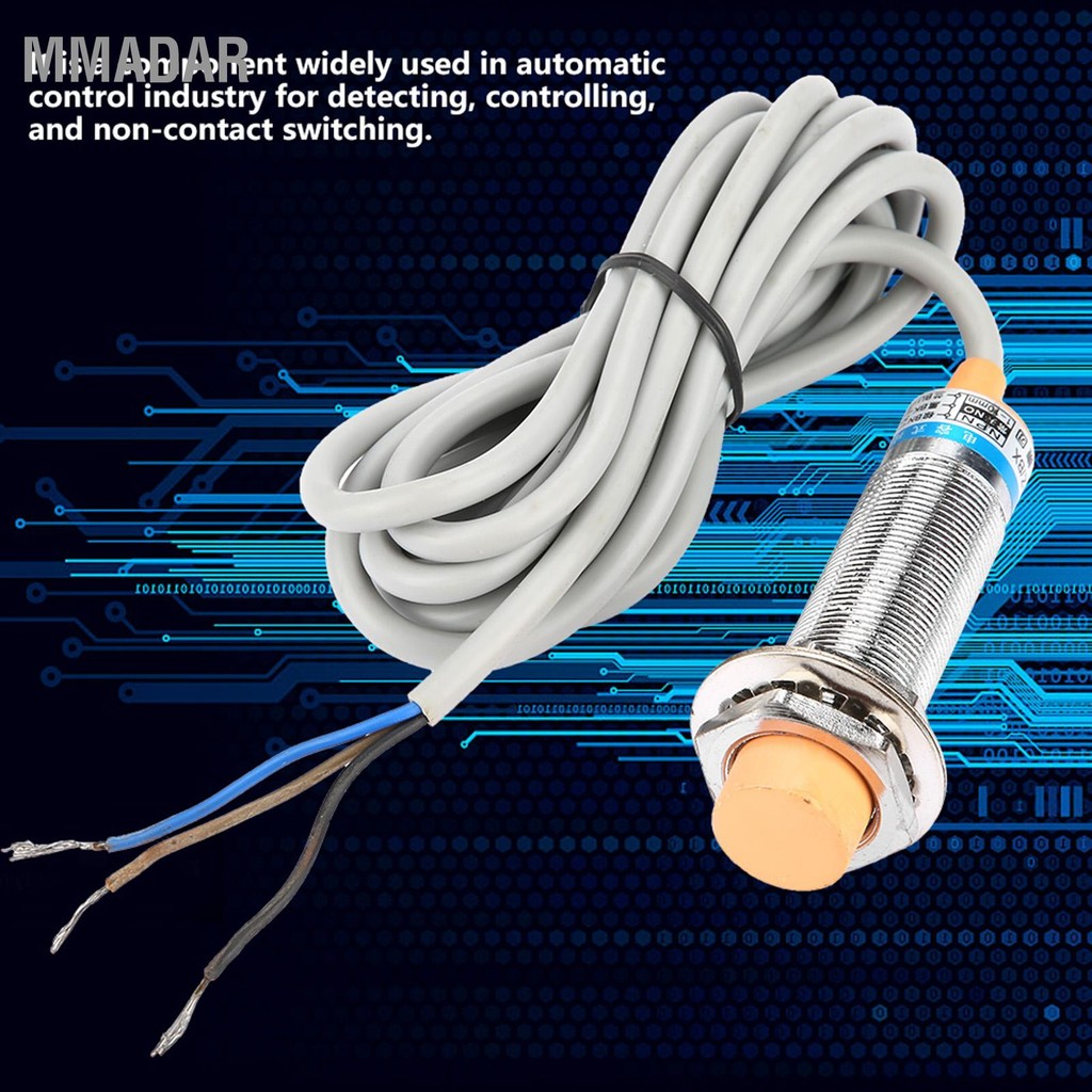 MMADAR LJC18A3-B-Z/AX Capacitive Proximity Sensor Switch 3 สาย NPN NC ...