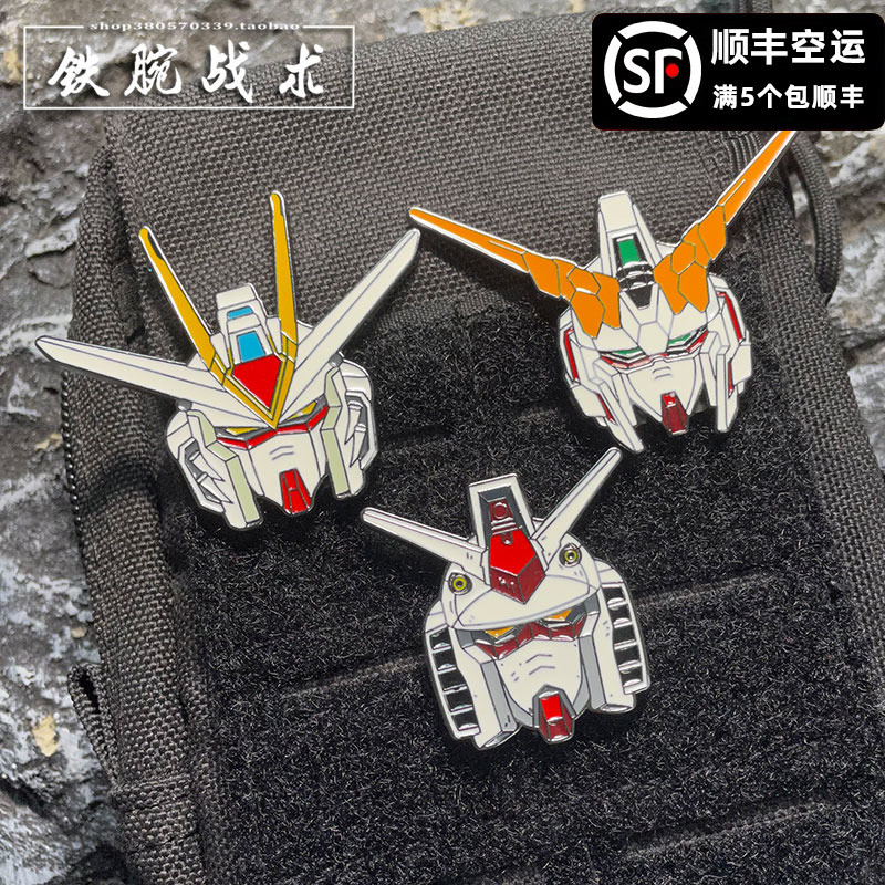 ที่กําหนดเอง Wg Mobile Suit Gundam series โลหะ morale badge เคลือบสี ...