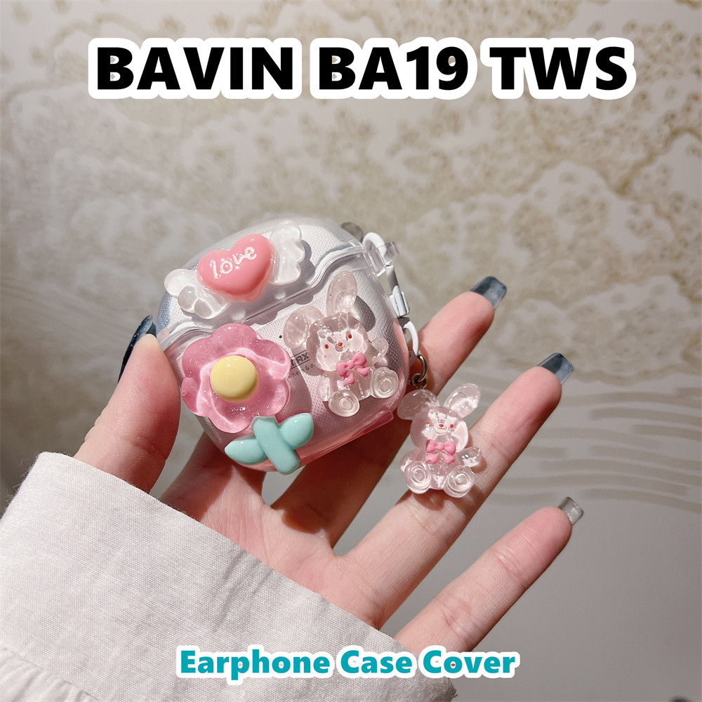 READY STOCK!นําไปใช้กับ BAVIN BA19 TWS เคส Case เคสหูฟัง การ์ตูนชุด ...