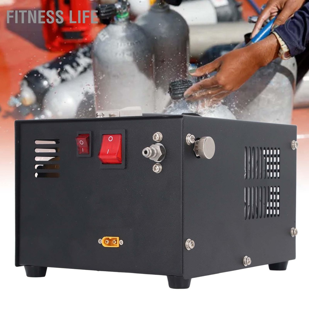Fitness Life PCP Air Compressor 4500Psi 30Mpa น้ำมันแรงดันสูงน้ำฟรีพัด ...