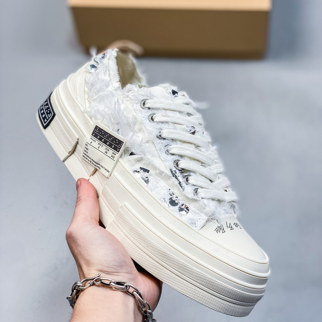 Converse Heavy Industry Deconstructing รองเท้ากีฬาไม้ก๊อกพื้นหนาเพิ่ม ...