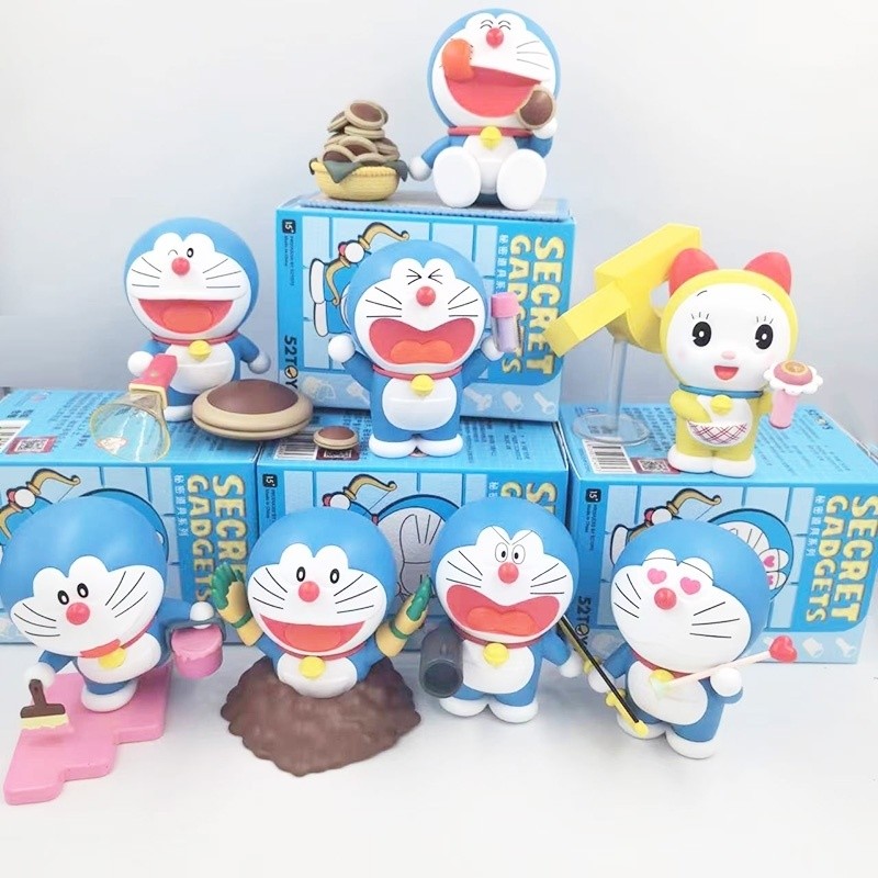 ของแท้ Doraemon Secret Props Series กล่องตาบอดอินเทรนด์ของเล่น Dorami ...