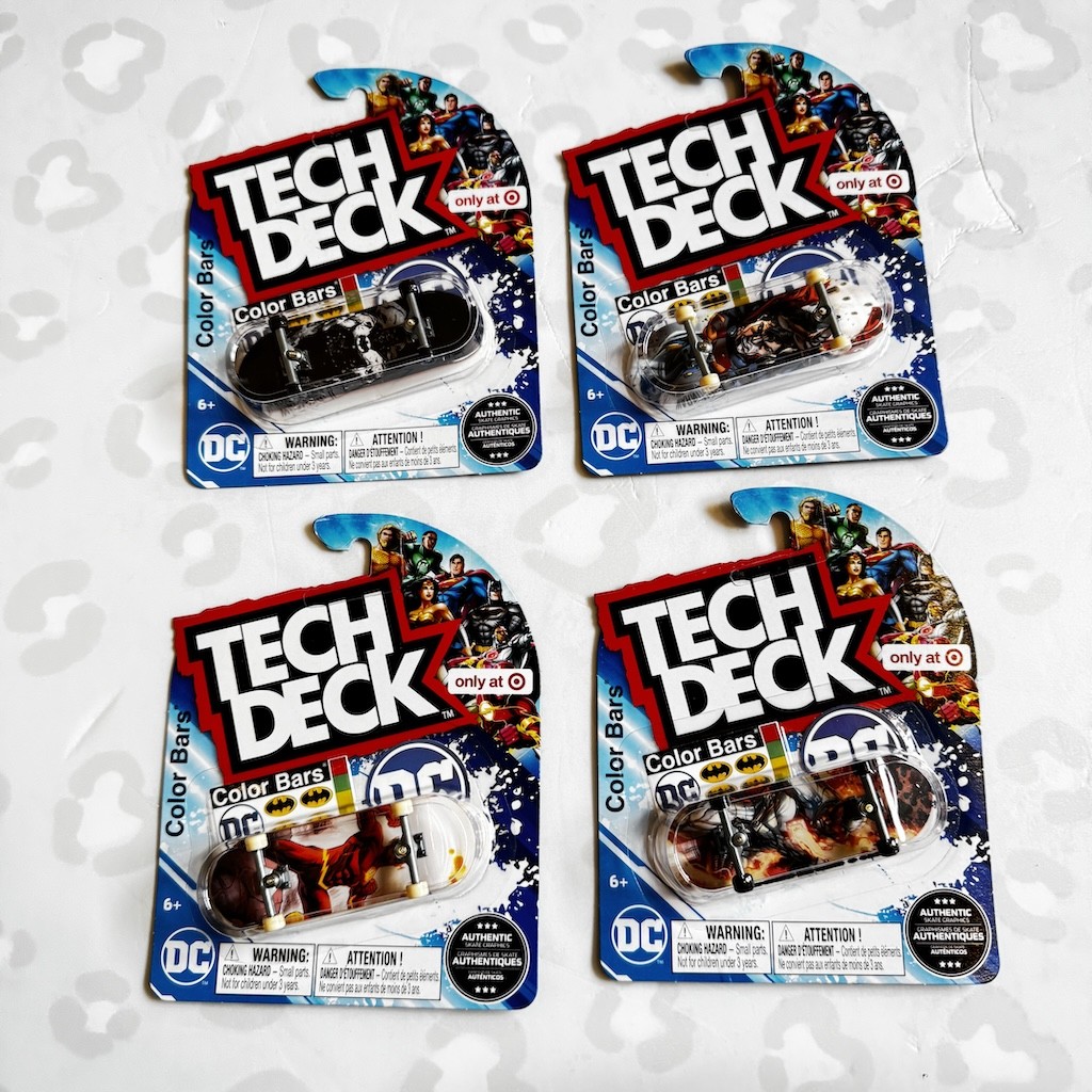 Tech DECK - DC Comics ฟิงเกอร์บอร์ดเดี่ยวพลาสติกขนาด 30 มม. | Shopee ...