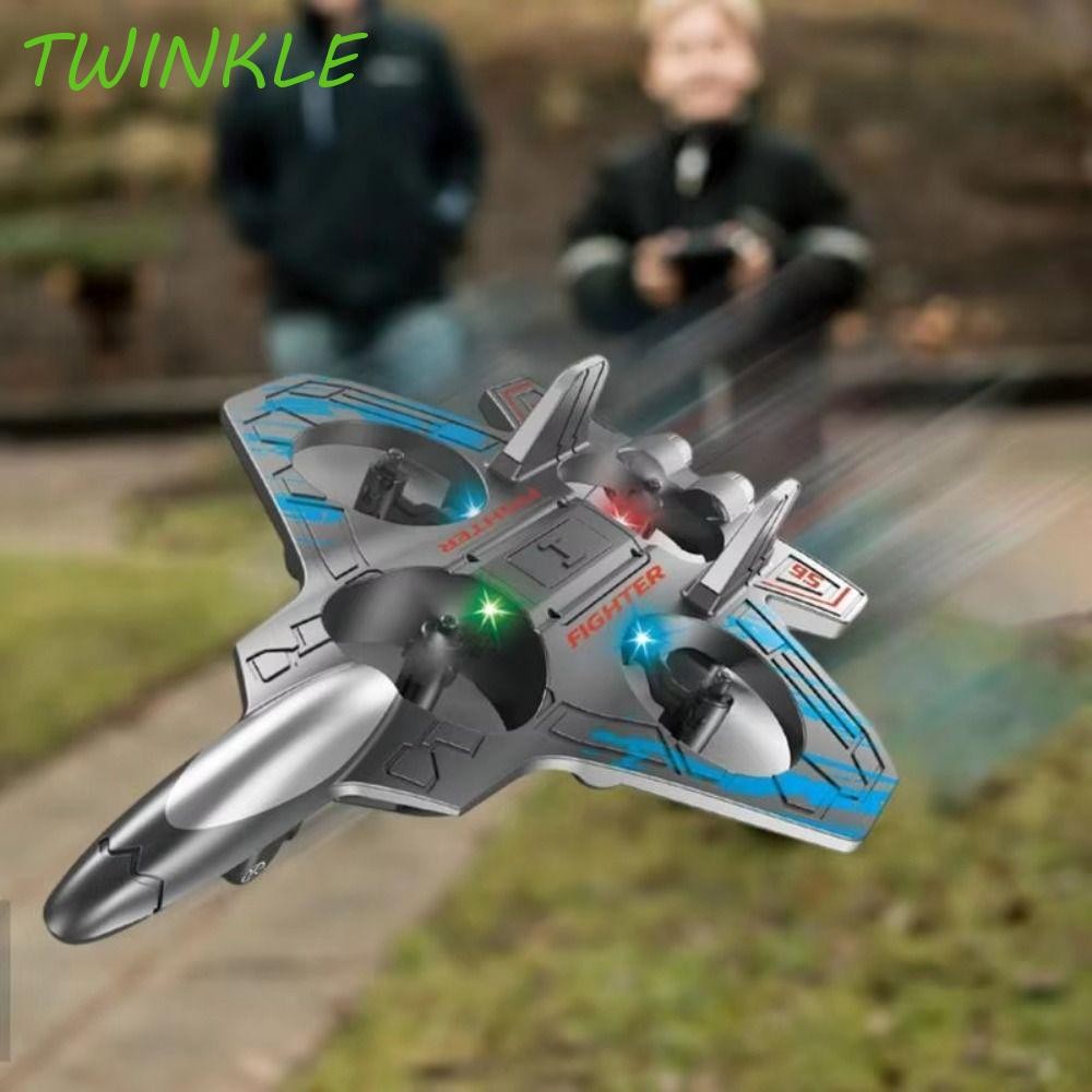 TWINKLE1 เครื่องร่อนบินเฮลิคอปเตอร์ของเล่น, EPP โฟม Gravity Sensing รีโมทคอนโทรลโฟม Fighter ...