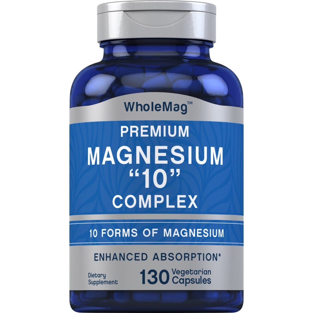 Magnesium "10" Complex 10 Types of Magnesium (130Capsules) แมกนีเซียม ...