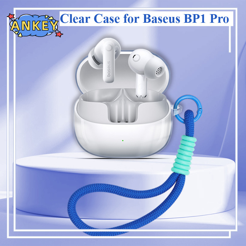 for Baseus BP1 Pro TWS ANC Case Protective Transparent Clear TPU Covers ...