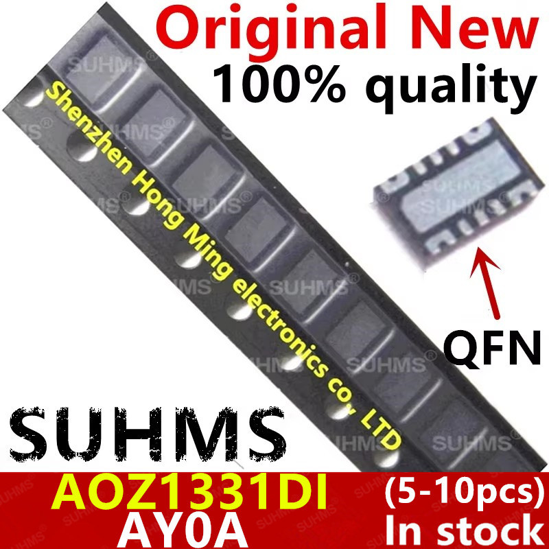 (5-10 ชิ้น) 100% ใหม่ AOZ1331DI AOZ1331 AY0A AYOA QFN-14 ชิปเซ็ต ...
