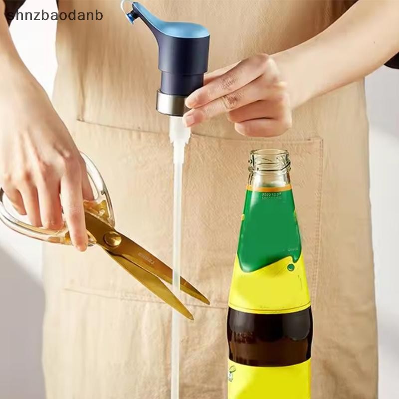 [shnzbaodanb] Universal Tightly Seal Dispenser ขวดซอสหอยนางรมขวดความดันหัวฉีดปั๊ม Gadgets ครัว ...