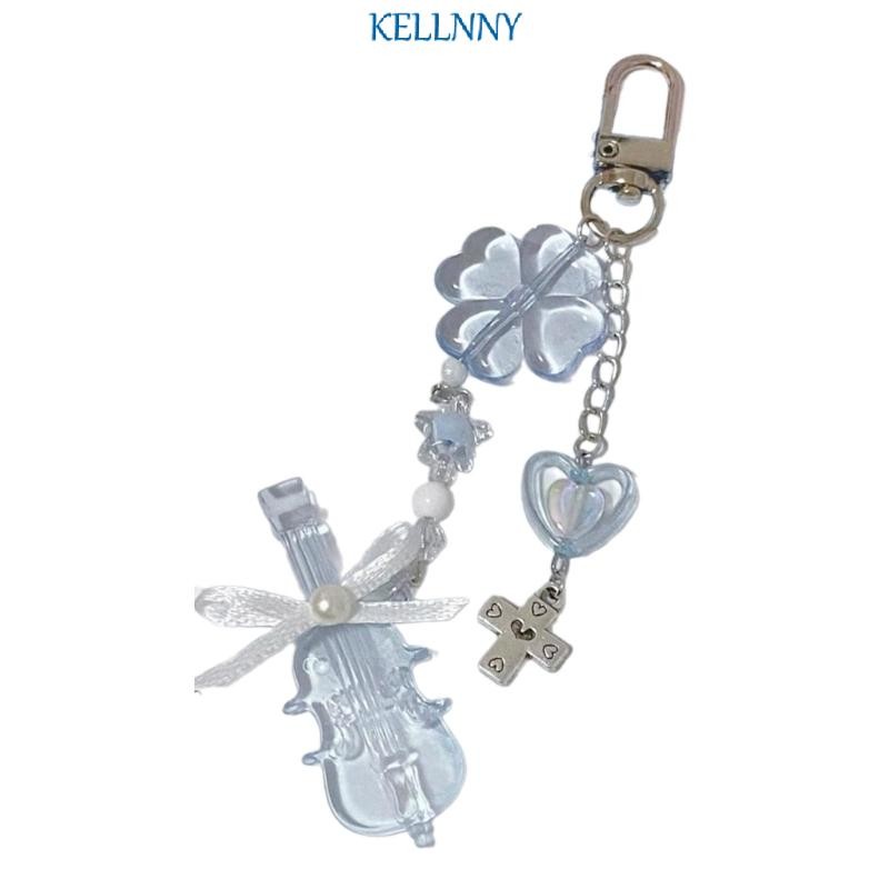 Kelln พวงกุญแจลูกปัดโทรศัพท์สีสันสดใส Charm เครื่องประดับแฟชั่นสําหรับ ...