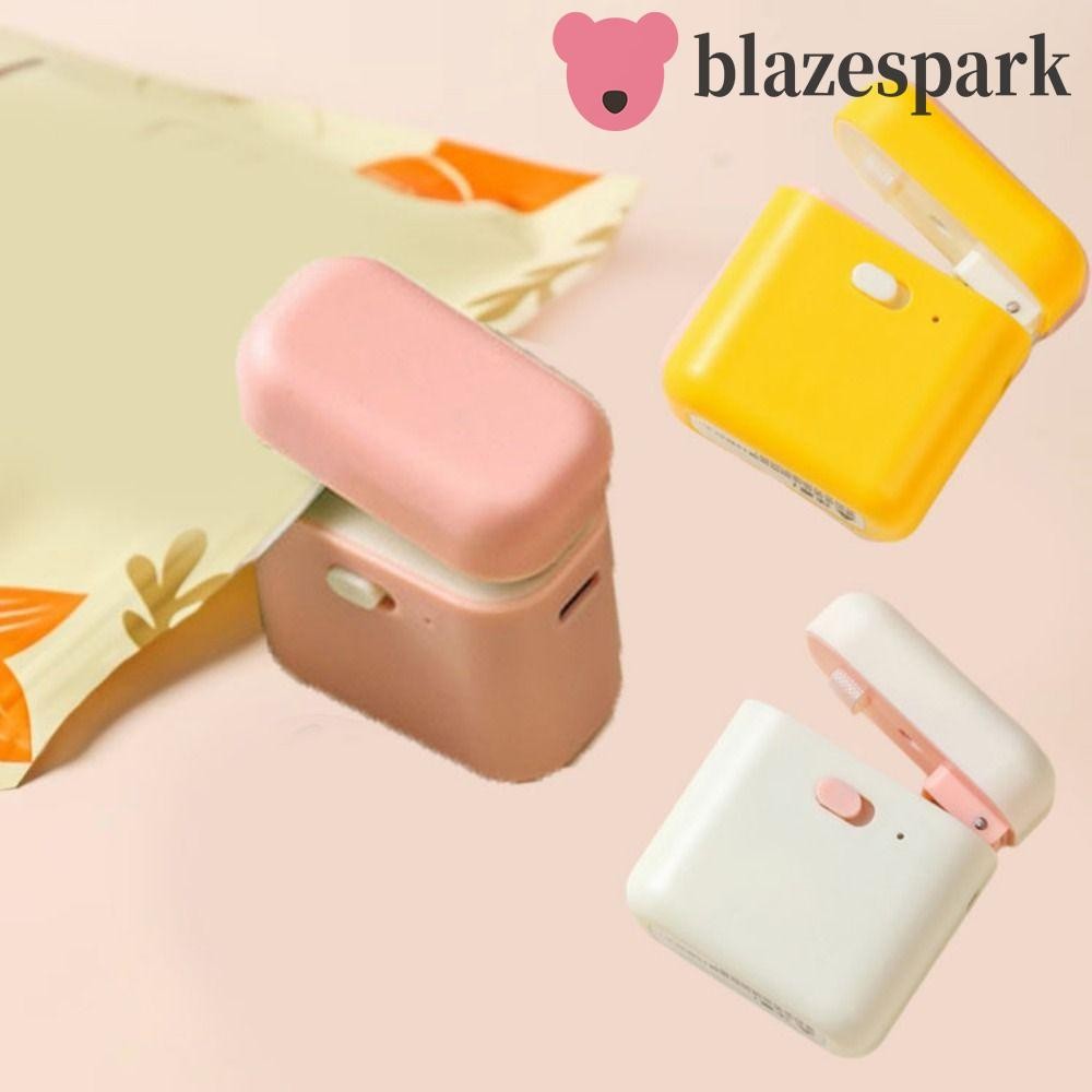 BLAZESPARK เครื่องซีลถุงพลาสติก, ซีลมินิแบบชาร์จ USB แบบแม่เหล็ก|ถุงขนมคลิปพลาสติกเก็บสดเครื่อง ...