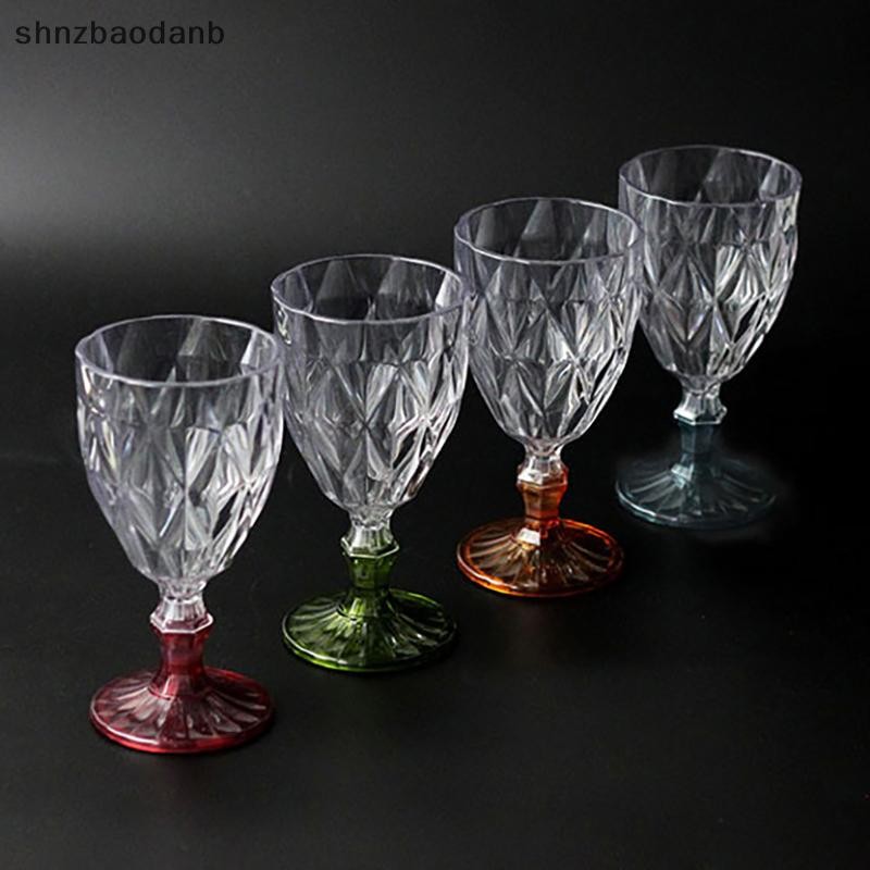 [shnzbaodanb] 4 ชิ้น/พลาสติกแก้วแชมเปญแบบใช้ซ้ําได้สําหรับงานแต่งงานฉลองไวน์ค็อกเทลถ้วย TH ...
