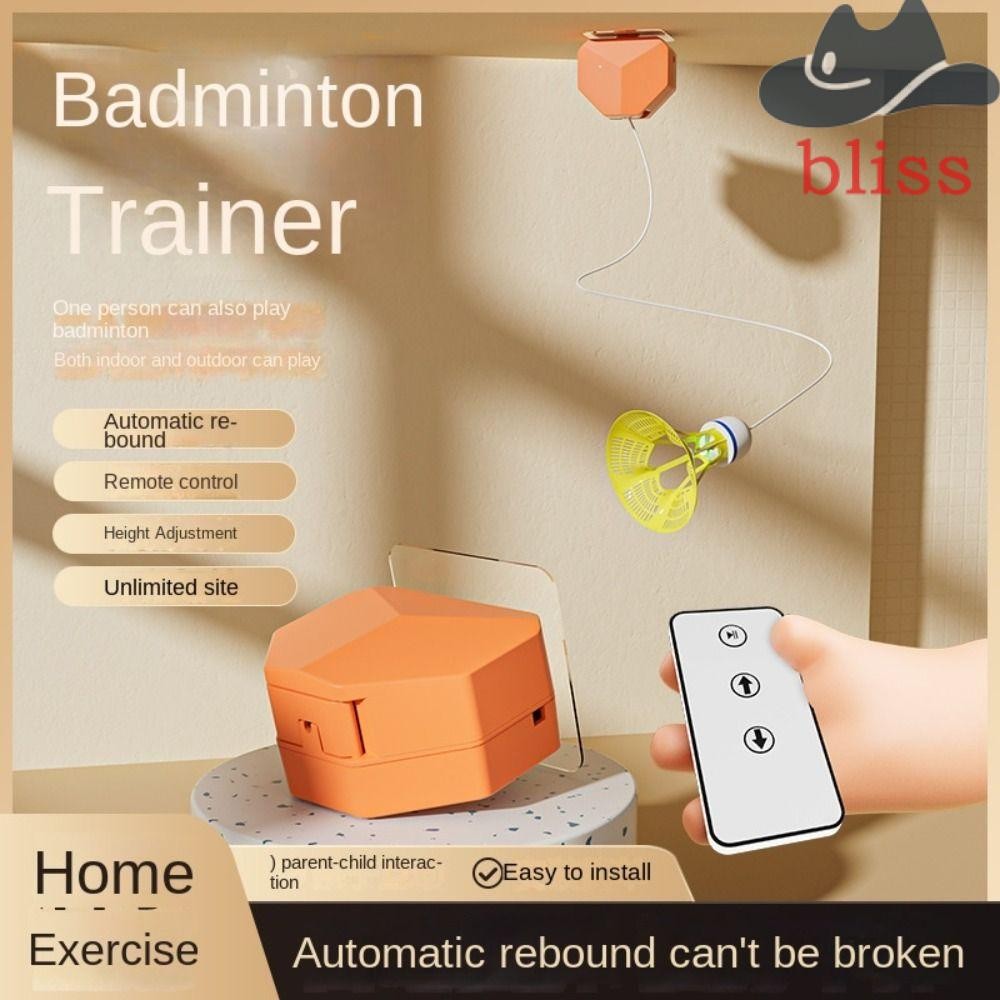 BLISS เทรนเนอร์แบดมินตันไฟฟ้า สำหรับฝึกซ้อมสปินและเริบ.bauard กลางแจ้ง ...