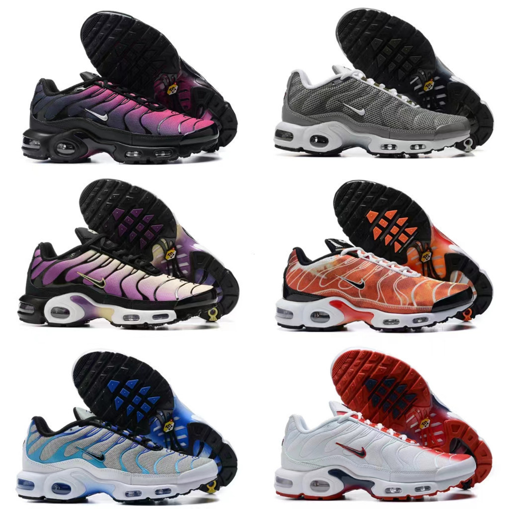 รองเท้าวิ่งผู้ชาย Air Max PLUS TN 7 สี มีเบาะลม | Shopee Thailand