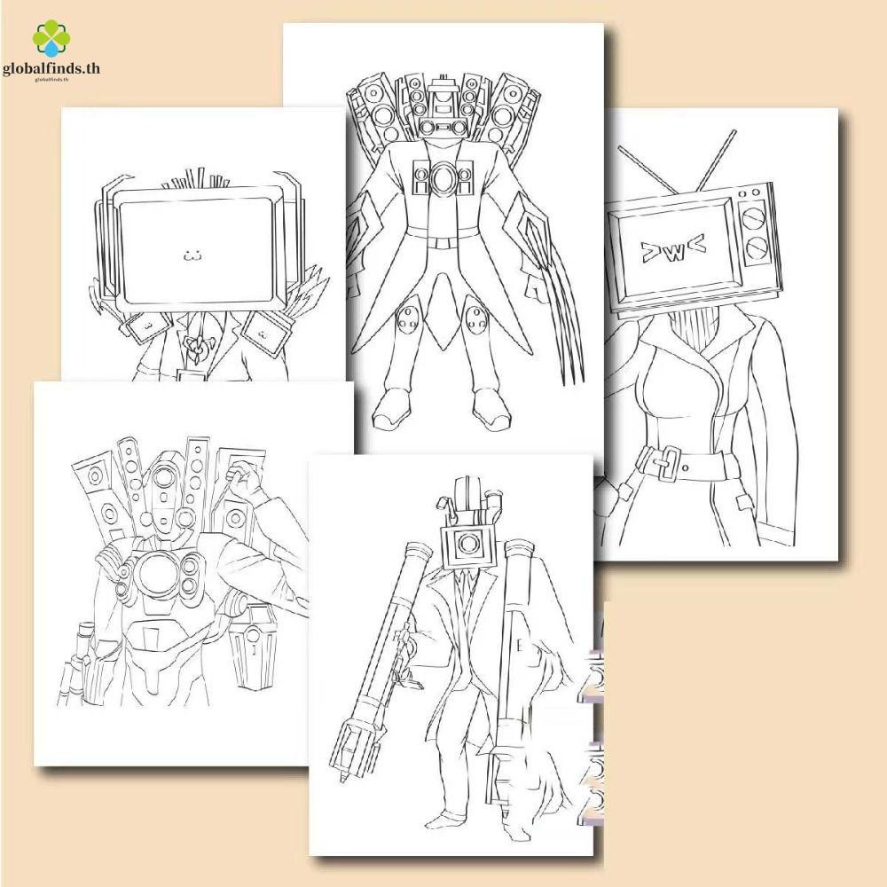 LFIDS Manga Sketching Tutorial, Novice Zero Basic Practice Skibidi ...