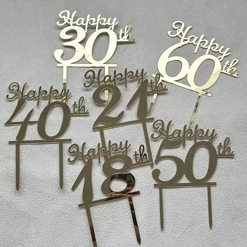 Happy Birthday Cake Digital Plugin - Happy 18th/Happy 30th/Happy 40th ...