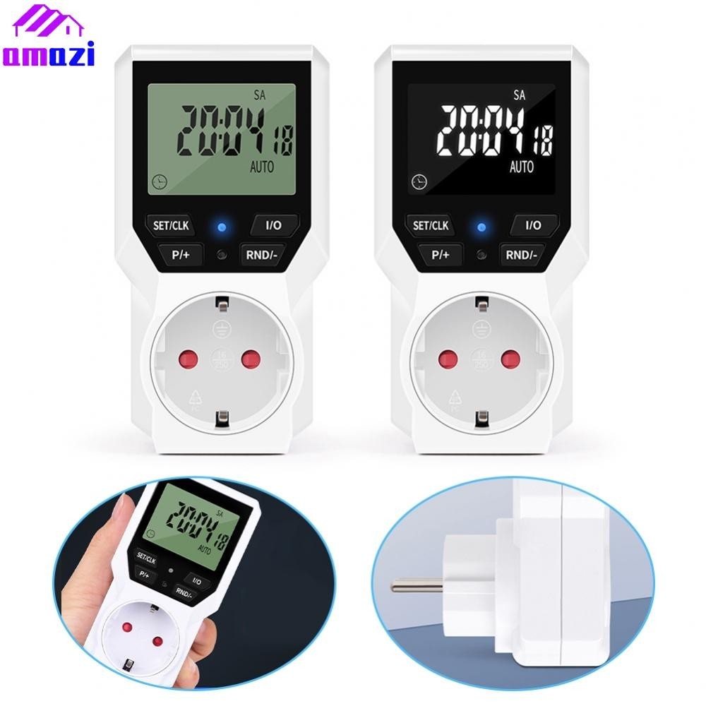 【AMZ】Programmable Electrical Socket Timer Intelligent Power Control ...