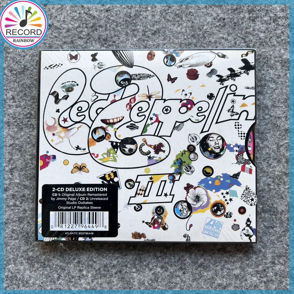 Led Zeppelin 3 III Original 2CD Album [Sealed] Brand New | Shopee Thailand