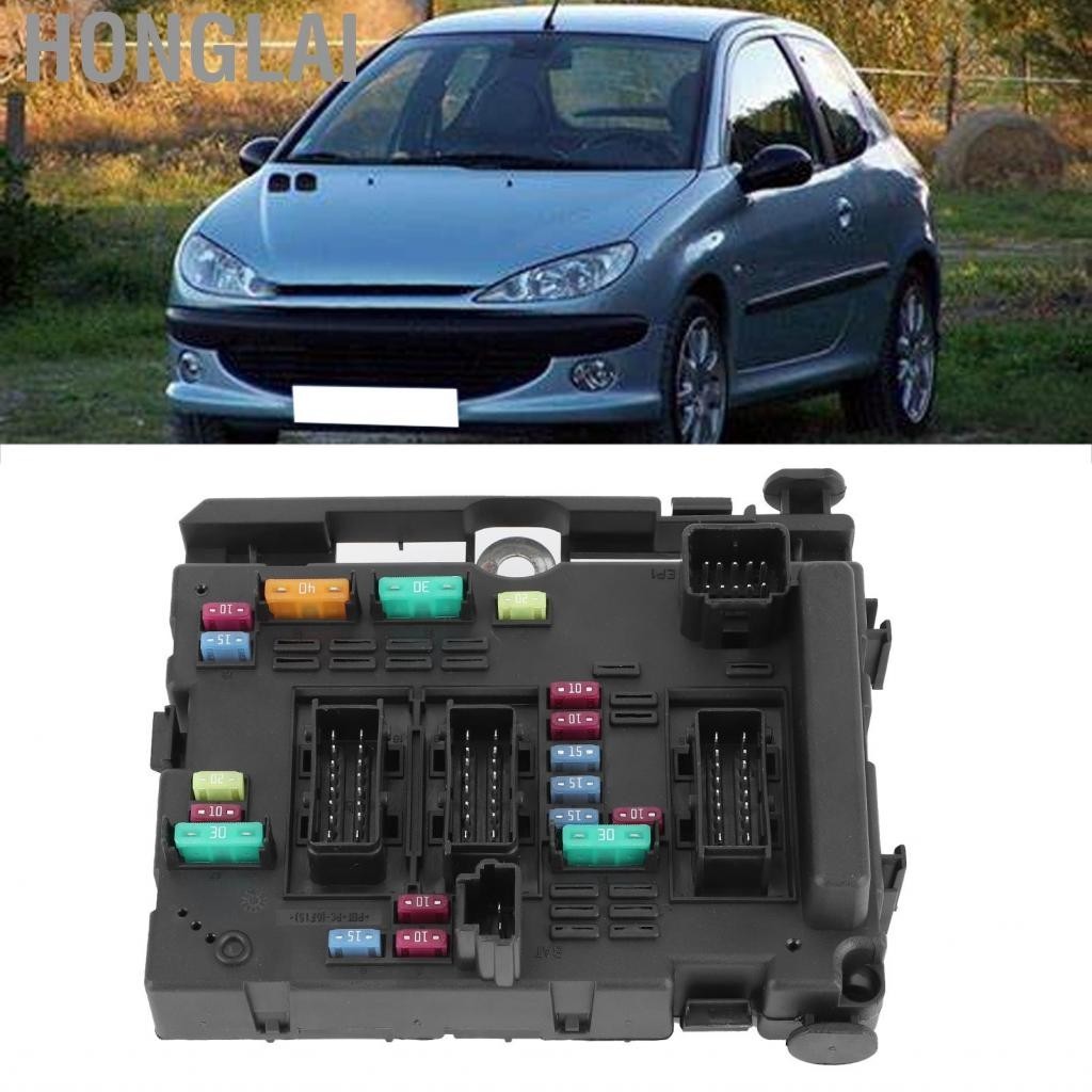 Honglai รถฟิวส์กล่องอุปกรณ์เสริม 9657608580 เหมาะสำหรับ Peugeot 206 207 C2 307 Picasso Senna ABS ...