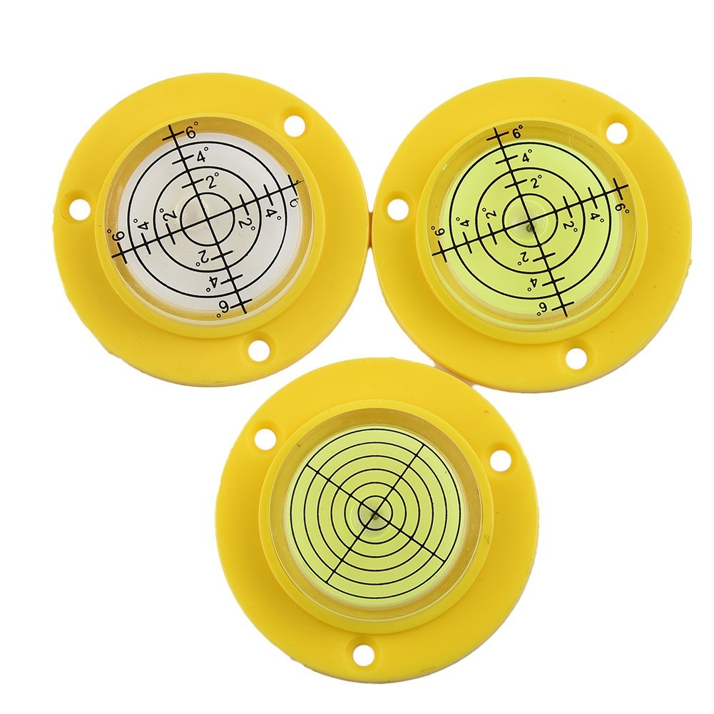 Spirit Level Bubble 49mm x 9mm Mini Round Bullseye Leveller Boat ...