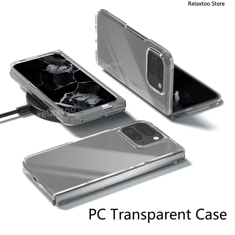 Google Pixel9ProFold 5G Fashion Transparent Casing For Google Pixel9 ...