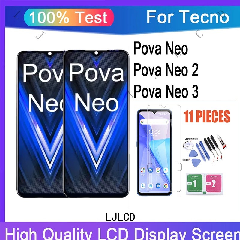 Original Tecno Pova Neo LE6 Pova Neo 2 LG6n Pova Neo 3 LH6n จอแสดงผล ...