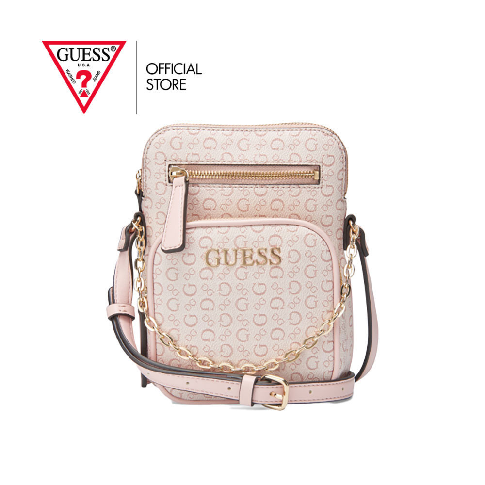 GUESS กระเป๋า รุ่น SB924870 FILMORE MINI CROSSBODY สีชมพู | Shopee Thailand