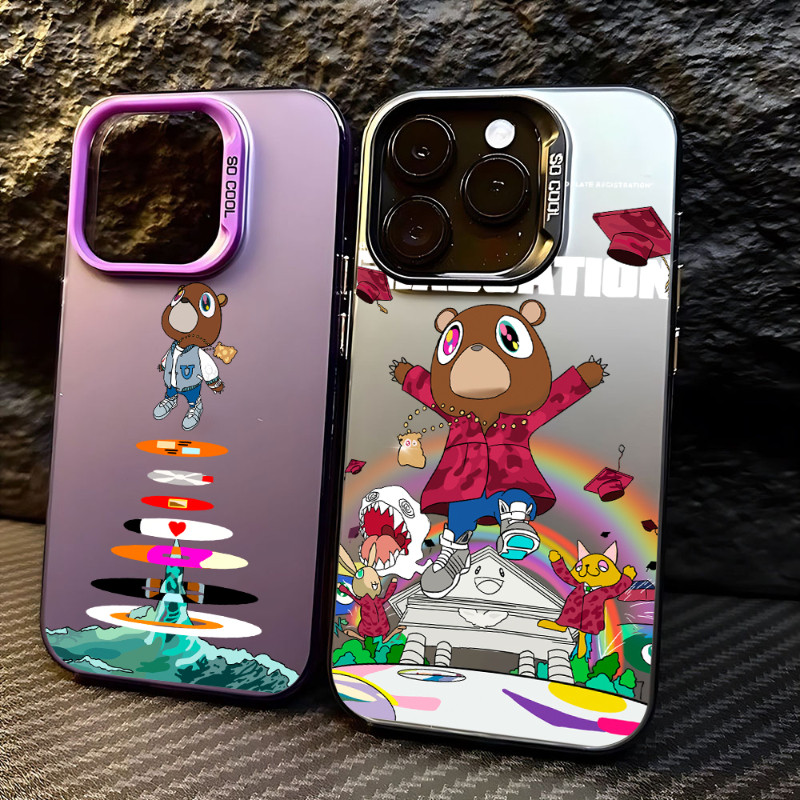 Rapper Kanye West อัลบั้มร้อนเคสโทรศัพท์สําหรับiPhone 8 7 6 Plus XR X ...