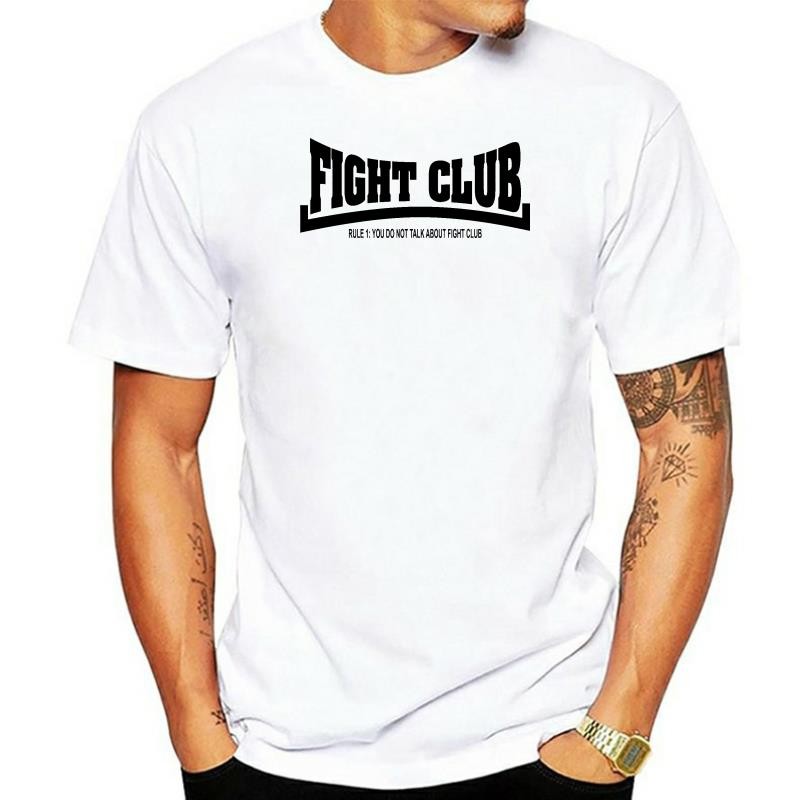 เสื้อแฟชั่นแขนสั้น Fight Club Rule 1 You Do Not Talk About Fight Club ...