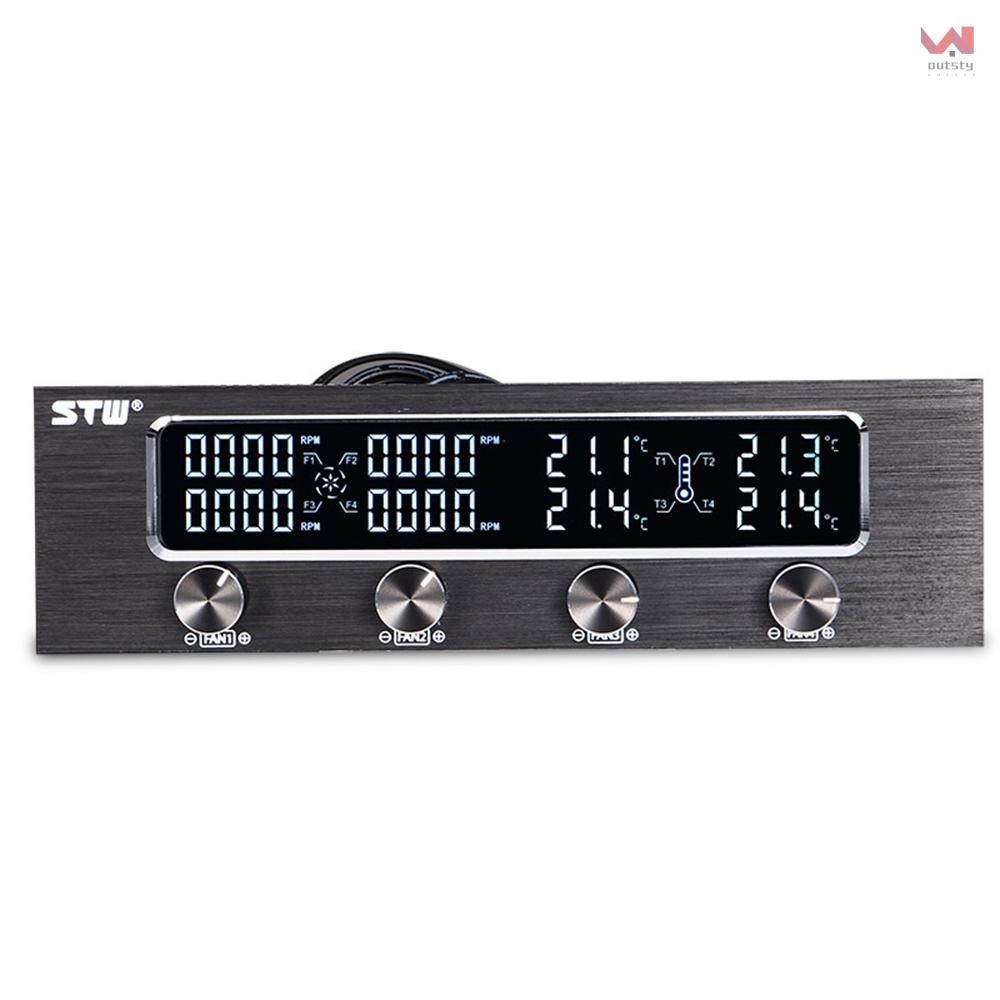 Sunshine-tipway STW Multi-Function PC CPU 4 ช่องพัดลม Controller ตัว ...