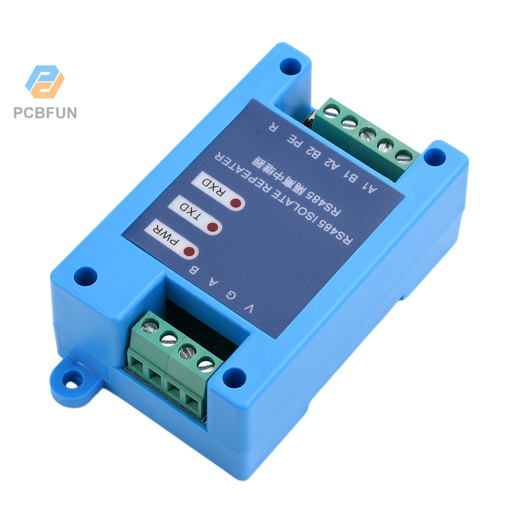 Pcbfun RS485 Isolation Repeater Hub 2-Port โมดูลแยกการสื่อสารเครื่อง ...