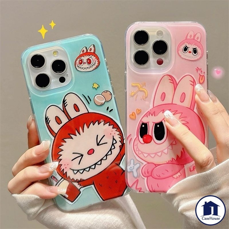 เคสนิ่มใสลาย Labubu สุดน่ารัก เข้ากันได้กับ Redmi 13C 12C 10C 12 9C 10A ...