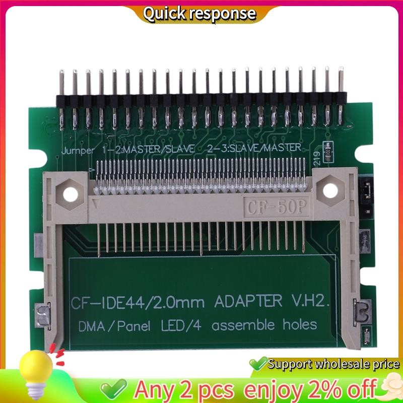 ในสต็อก- IDE 44 Pin Male to CF Compact Flash Male Adapter Connector ...