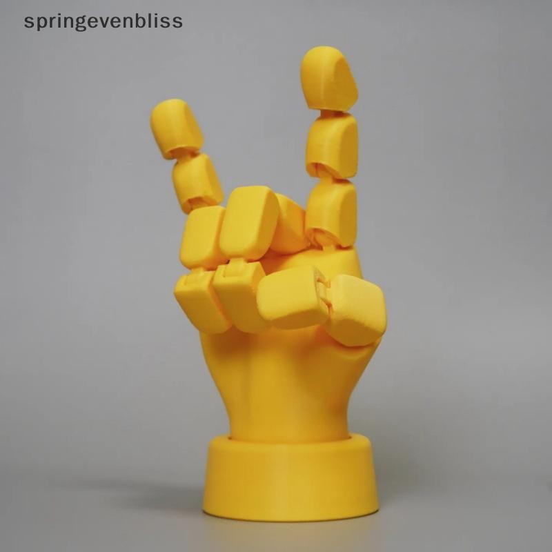 Springevenbliss Movable Joint Hand 3D การพิมพ์ Props มือตกแต่งบ้าน ...