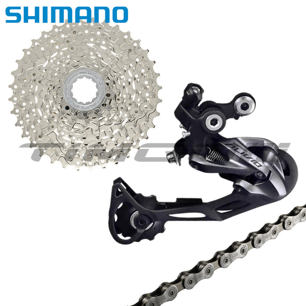 Shimano Alivio M4000 MTB Groupset 19 ความเร็ว RD-M4000 สำหรับHG400-9 ...