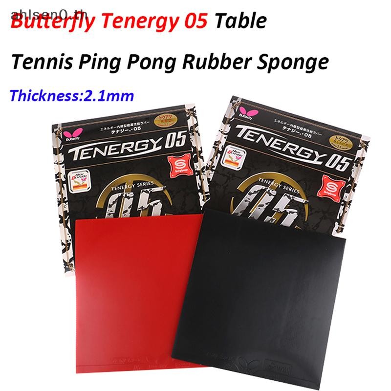 Ahlsen0 ผีเสืء Tenergy 05 โฟมยางปิงปอง ขนาด 2.1 มม. | Shopee Thailand