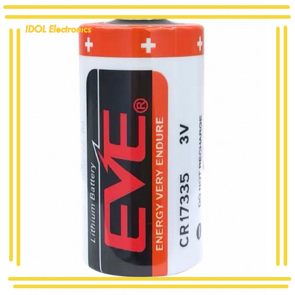 ราคาถูก! CR17335 Eve CR17335AH 3V แบตเตอรี่ CR17335 3v สินค้าพร้อมส่ง ...