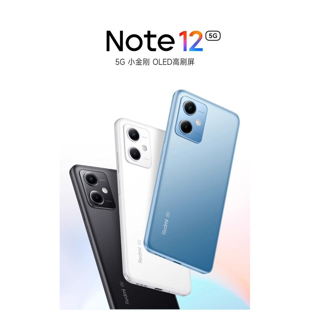Redmi/Redmi note12 โทรศัพท์มือถือที่สองต้นฉบับราคาถูก 5G เกมนักเรียนทํางาน NFC High Swip 120Hz ...