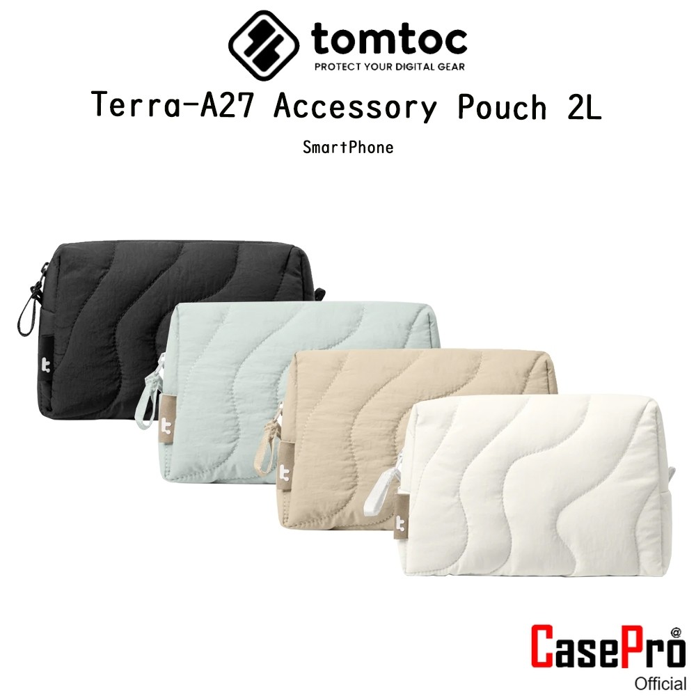 TOMTOC Terra A27 Accessory Pouch 2L กระเป๋าใส่อุปกรณ์เสริมเกรดพรีเมี่ยม ...