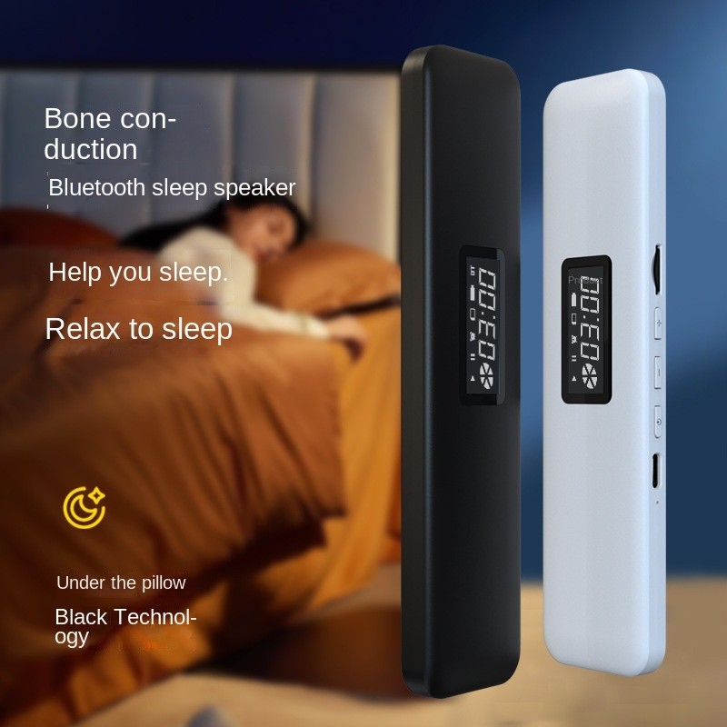 Bone Conduction Sleep Audio ภายใต้หมอนลําโพงหมอน Sleep สมาร์ทลําโพงขนาด ...