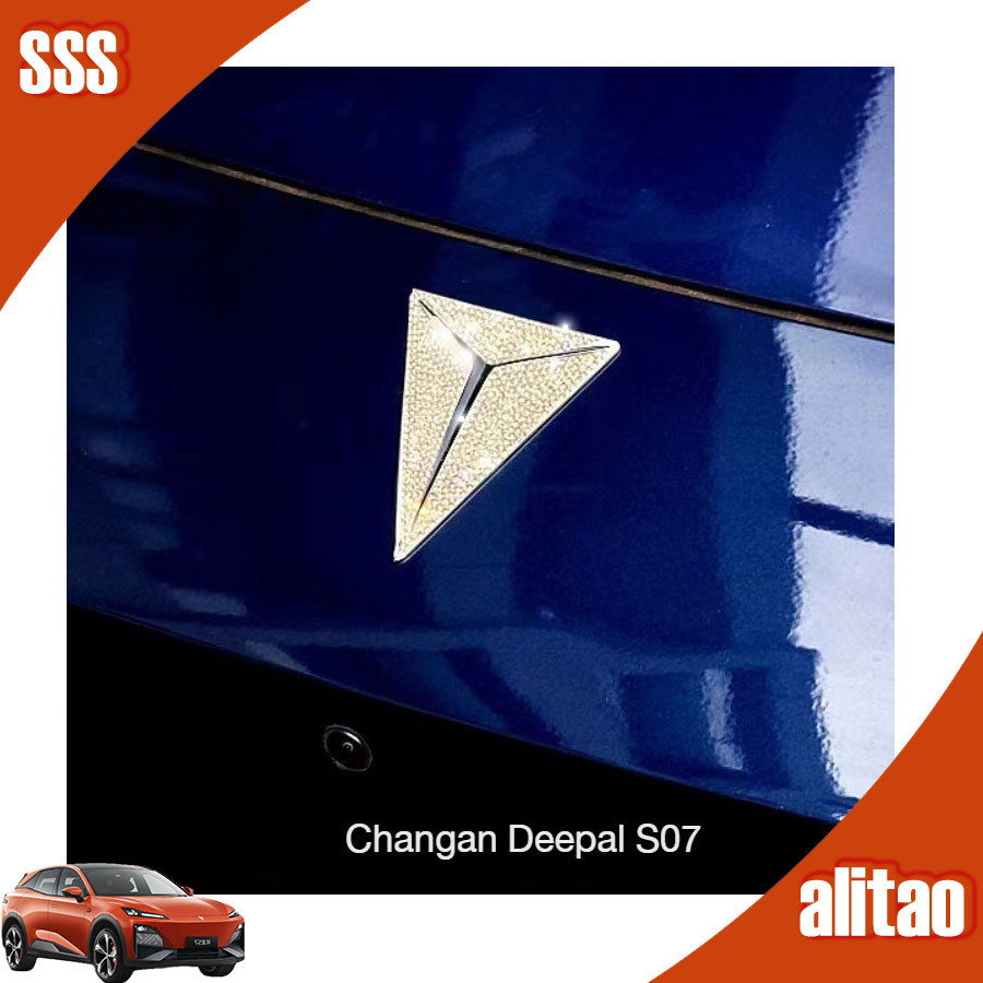 [พร้อมส่ง] ฝังพวงมาลัย deepal S07/L07สติกเกอร์ติดหน้ารถ rhinestone S7สติกเกอร์หลังรถ L7ดัดแปลง ...