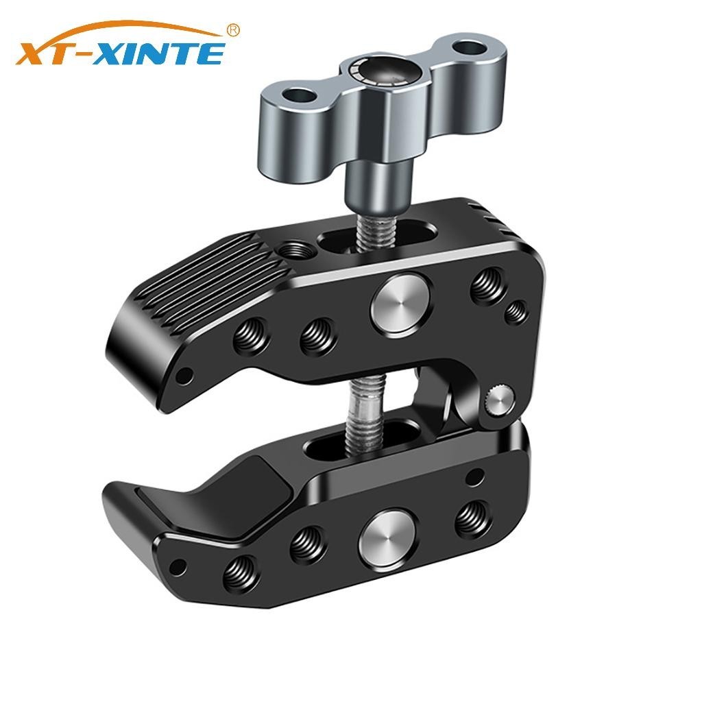 Xt-xinte โลหะ Super Crab Clamp 1/4 3/8 ด้าย Arri Locating Hole สําหรับ ...