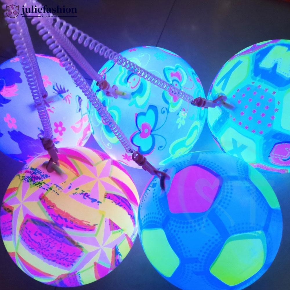 JULIEFASHION 22 ซม.Inflatable Soft Ball เด็กเกม Bouncing Balls พร้อมโซ่ ...