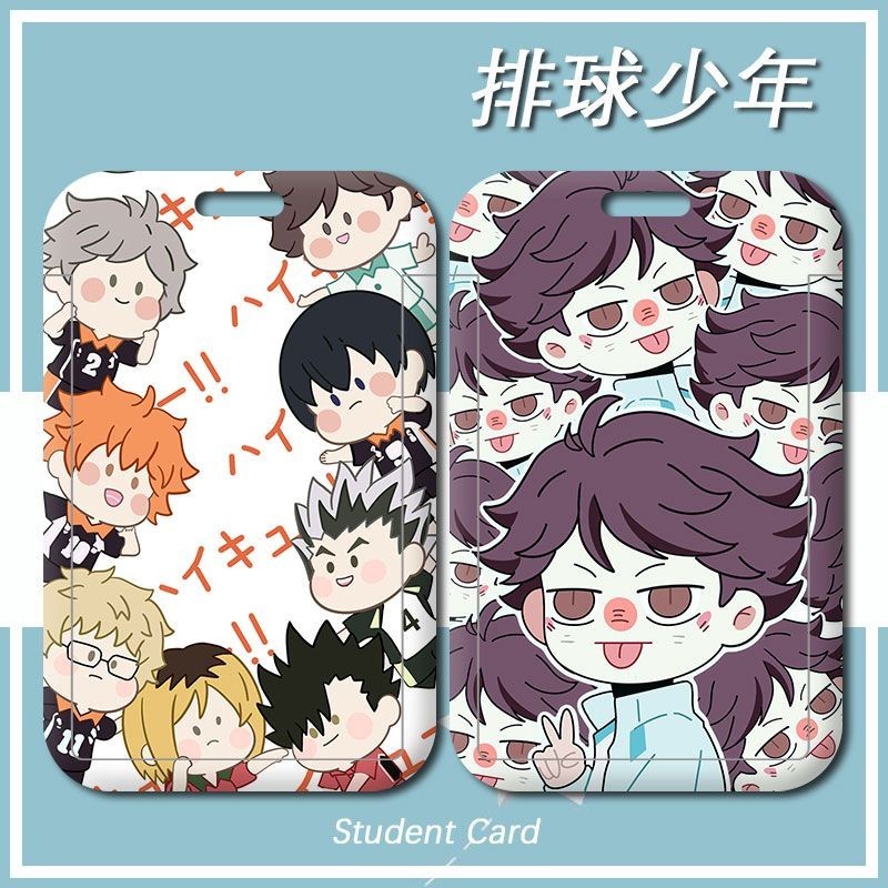 ไฮคิว เวอร์ชั่นน่ารัก!! Hinata Shoyo DIY Student Campus ID Card Holder ...