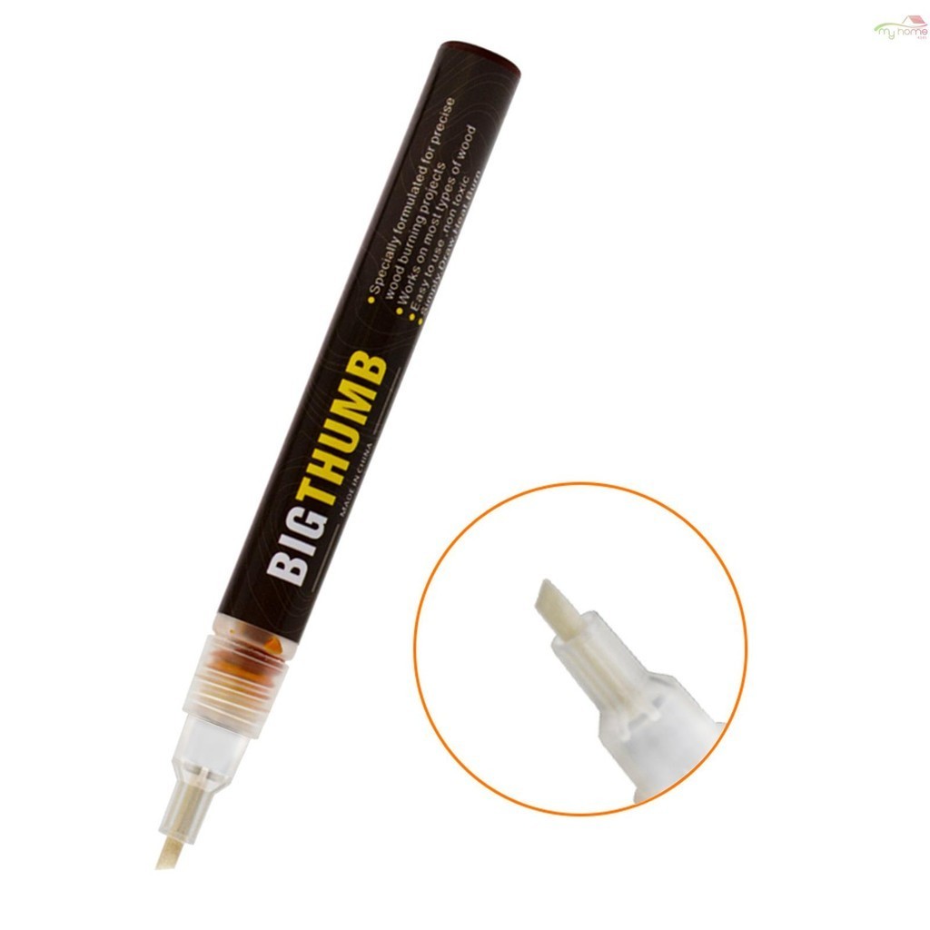 Pyrography Marker ปากกามาร์กเกอร์การเผาไหม้ไม้เคมีเครื่องมือที่ปลอดภัย ...