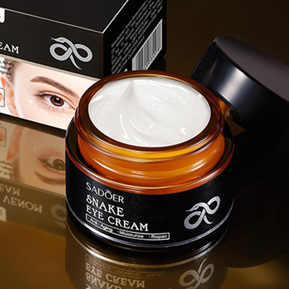 Sadoer Snake Peptide Eye Cream Lightens Fine Lines Skin ลด Dark ให้ความ ... Sadoer Snake Peptide Eye Cream Lightens Fine Lines Skin ลด Dark ให้ความ ...